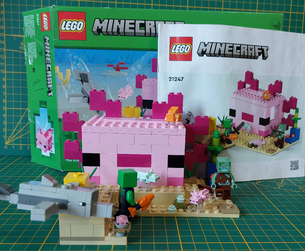 Lego Minecraft Axolotl - Niska cena na Allegro.pl