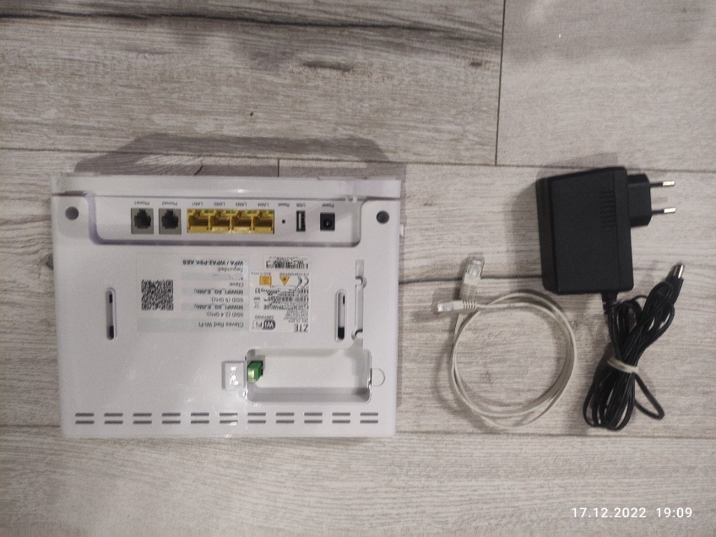 Router FTTH ZTE ZXHN F680 | Mysłowice | Kup teraz na Allegro Lokalnie