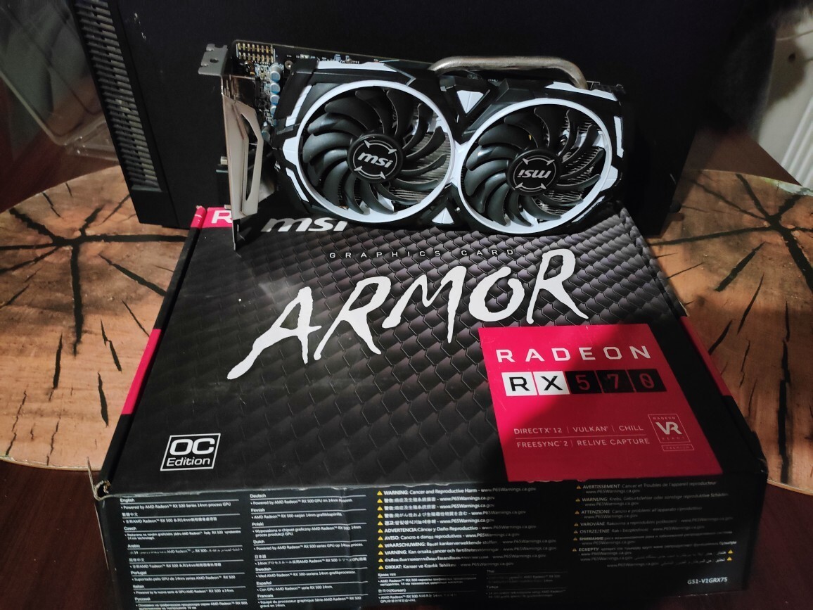 MSI Radeon RX 570 ARMOR OC 4GB GDDR5 | Nowa Ruda | Kup teraz na Allegro ...