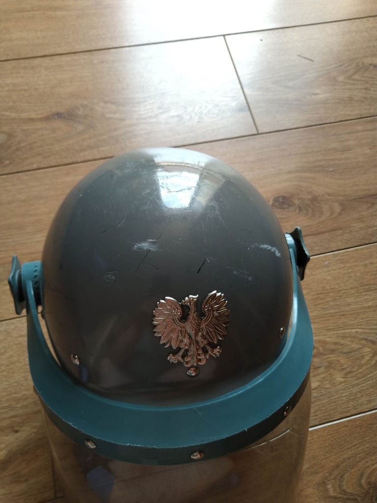 hełm milicja ZOMO MO PRL wz 83 , wz.83 szyba | Szczecin | Kup teraz na ...