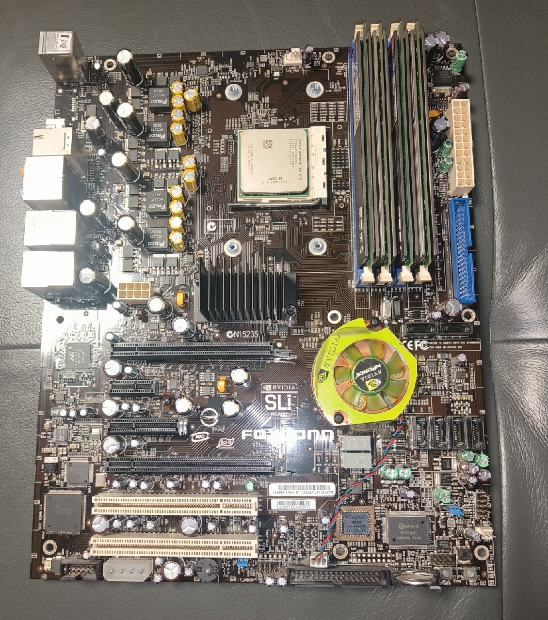 Płyta główna FOXCONN C51XEM2AA + Ram + cpu | wIRY | Ogłoszenie na ...