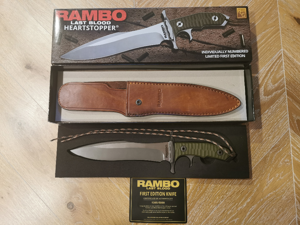 NÓŻ RAMBO LAST BLOOD HEARTSTOPPER | Pruszków | Kup teraz na Allegro ...