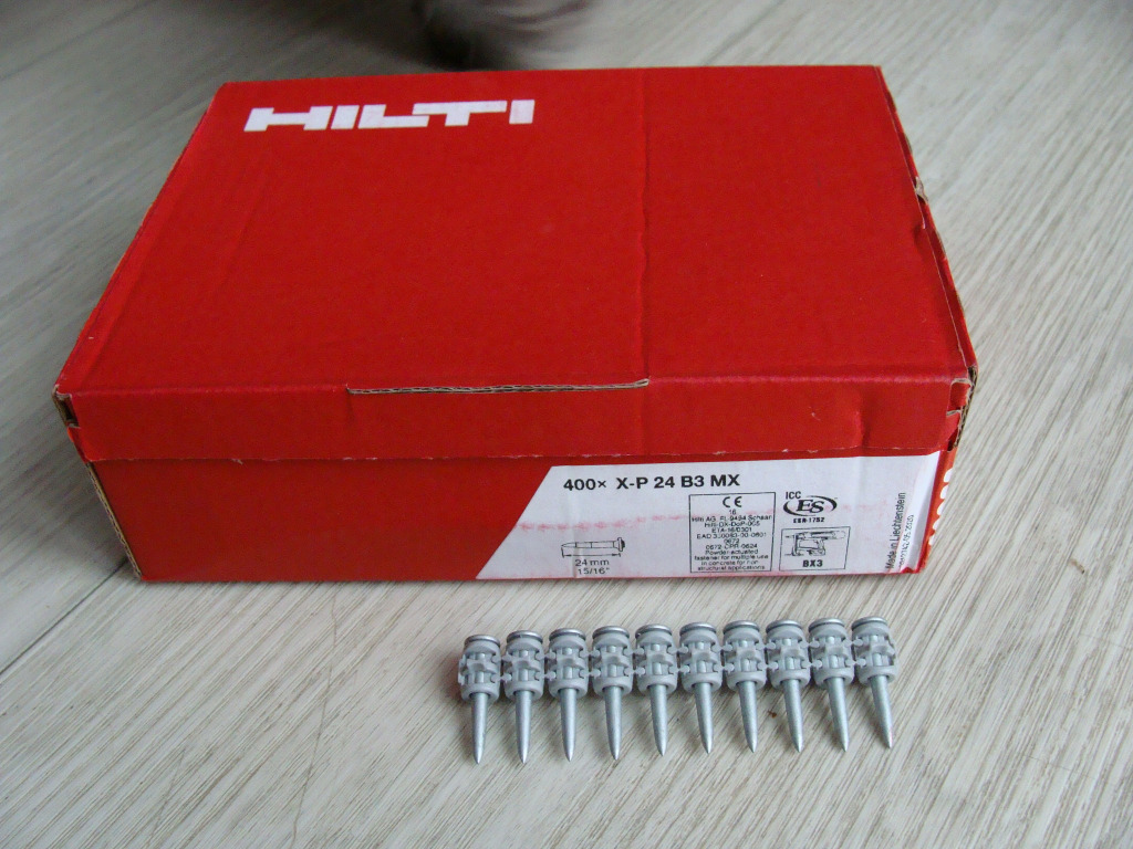 HILTI BX3 24MM GWOZDZIE OSADZAKA AKUMULATOROWEGO | chrząstowice | Kup ...