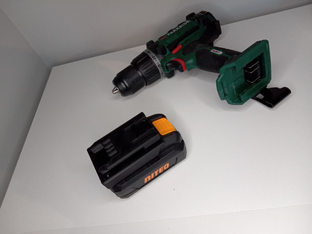 Adapter baterii NITEO do urządzenia PARKSIDE X 20V | Białystok | Kup ...