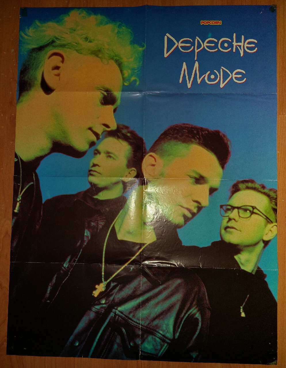 Depeche Mode plakat z POPCORN format A1 z 1990 | Gdańsk | Kup teraz na ...