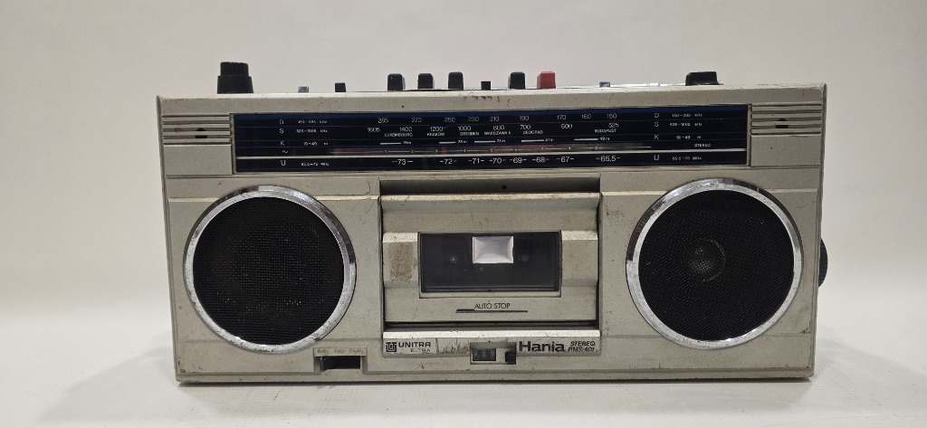 Radiomagnetofon Unitra Hania RMS 401 Stereo | Pecna | Kup teraz na ...