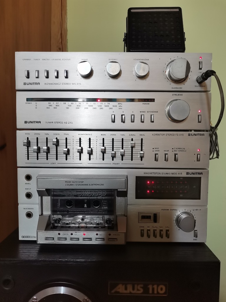 Wieża UNITRA Stereo DIORA z PRL-u | Lewin Brzeski | Kup teraz na ...