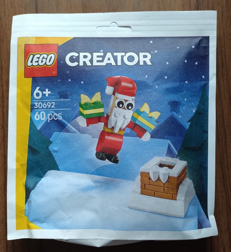 LEGO 30692 Święty Mikołaj i świąteczny komin CREATOR NOWY | Debrzno ...