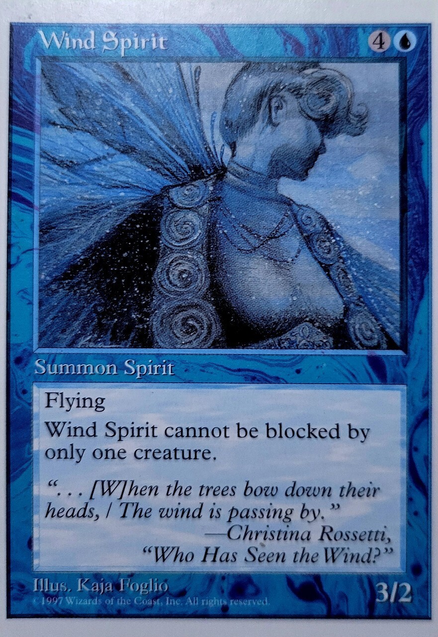 MTG - Wind Spirit - 5th Edition | Warszawa | Kup teraz na Allegro Lokalnie