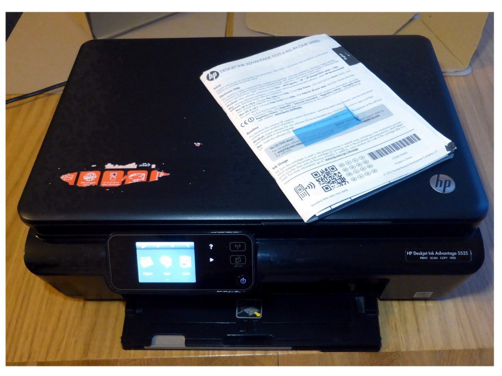 HP Deskjet 5525 Ink Advantage WiFi | Warszawa | Kup teraz na Allegro ...