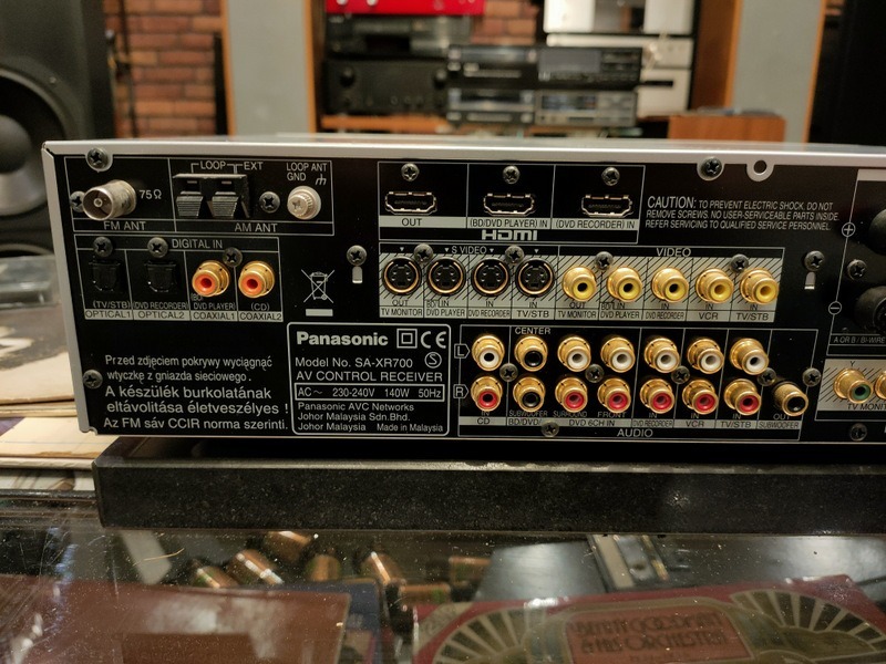 PANASONIC SA-XR700 ! Flagowy amplituner full hd ! | Konstantynów Łódzki ...