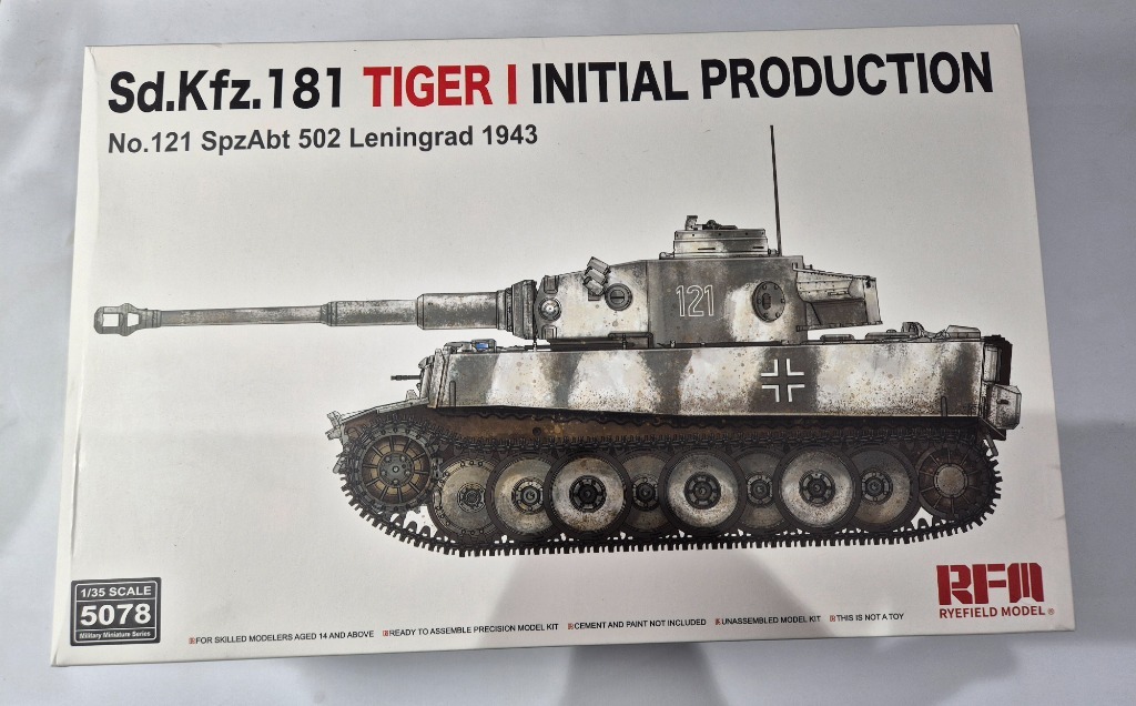 Sd Kfz 181 Tiger I Initial Production RFM5078 1:35 | Zgierz | Kup teraz ...