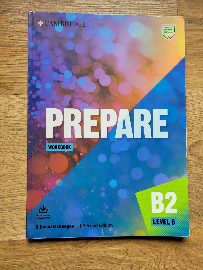 PREPARE B2 workbook second edition | Czarny Las | Kup teraz na Allegro ...