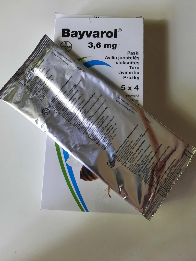 Bayvarol, nie Biowar, nie Apiwarol, 4 paski w opak | Mokrsko | Kup ...
