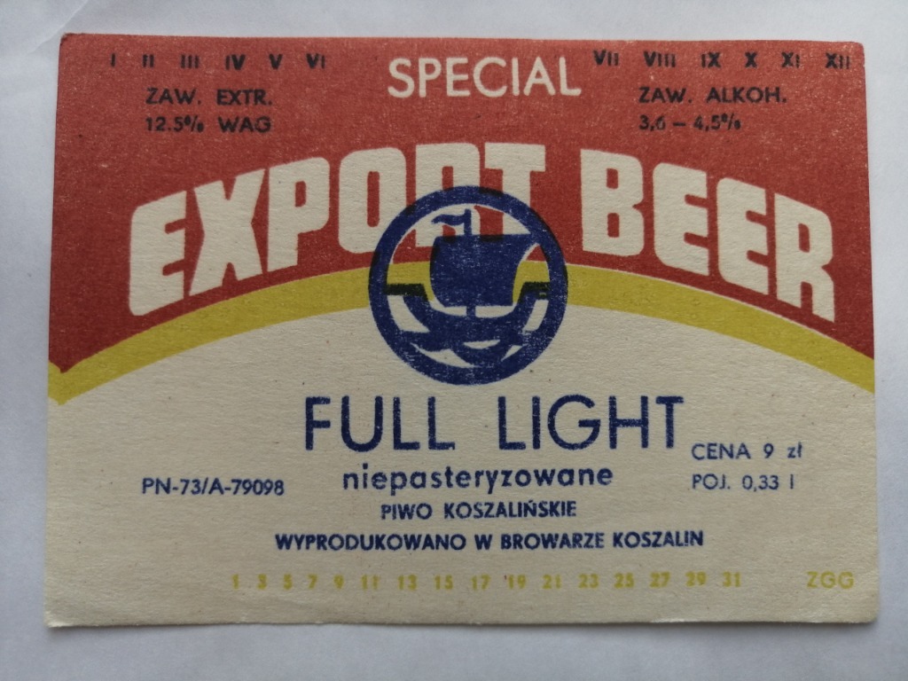 Etykieta napoje PRL 14 | Chojnice | Kup teraz na Allegro Lokalnie