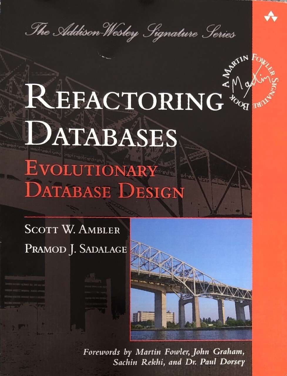 Refactoring Database: Evolutionary Database Design | Kraków | Kup teraz ... Refactoring Database: Evolutionary Database Design | Kraków | Kup teraz ...