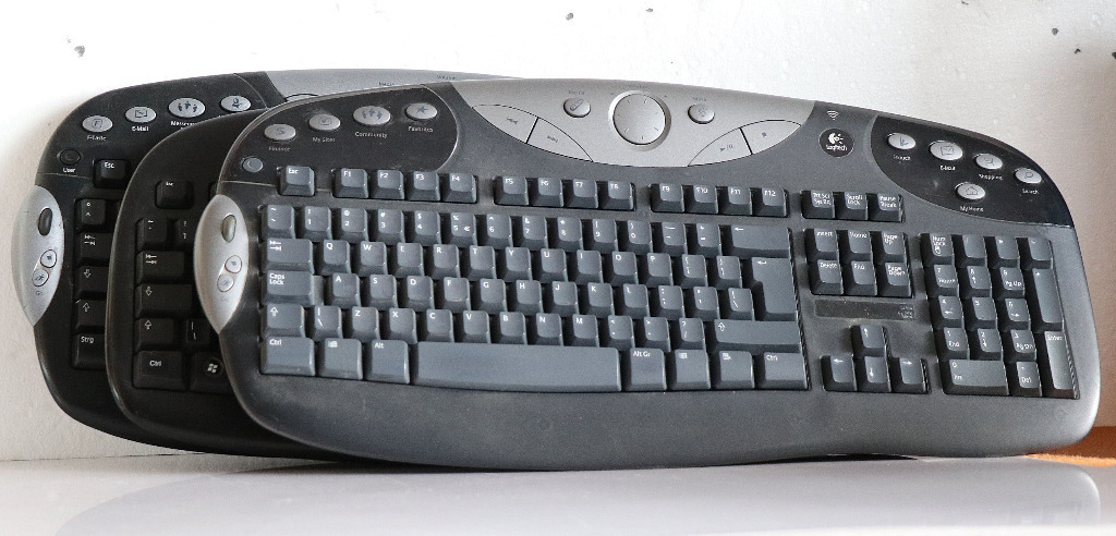 3x LOGITECH ELITE KEYBOARD Cordless Internet Pro | Legnica | Kup teraz ...