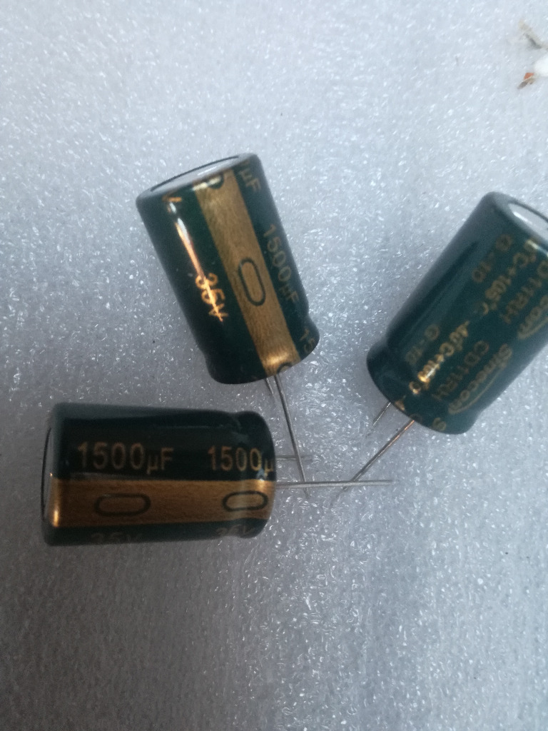 Kondensator 1500uF/35V Sinecon 16x25mm 3szt | Radom | Kup teraz na Allegro Lokalnie