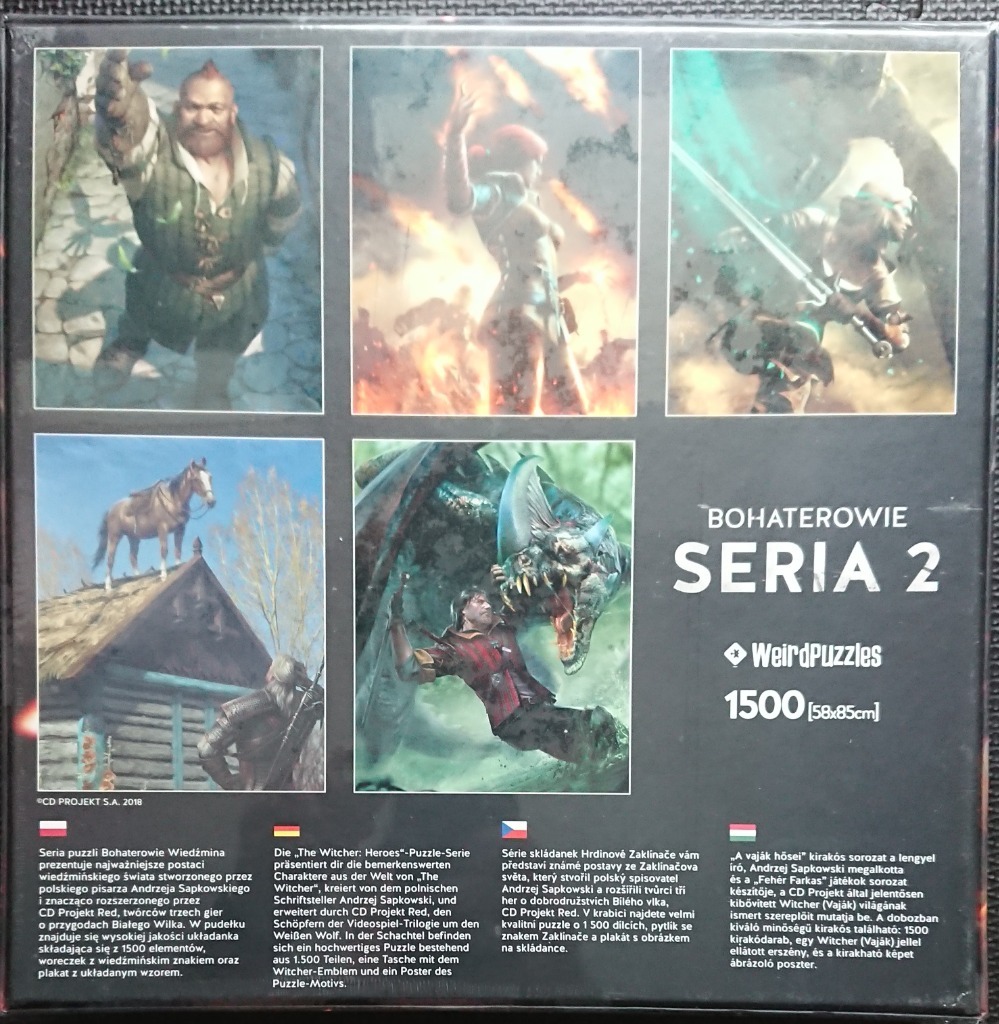 Puzzle Triss Merigold SERIA 2 NOWE | Białystok | Kup teraz na Allegro ...