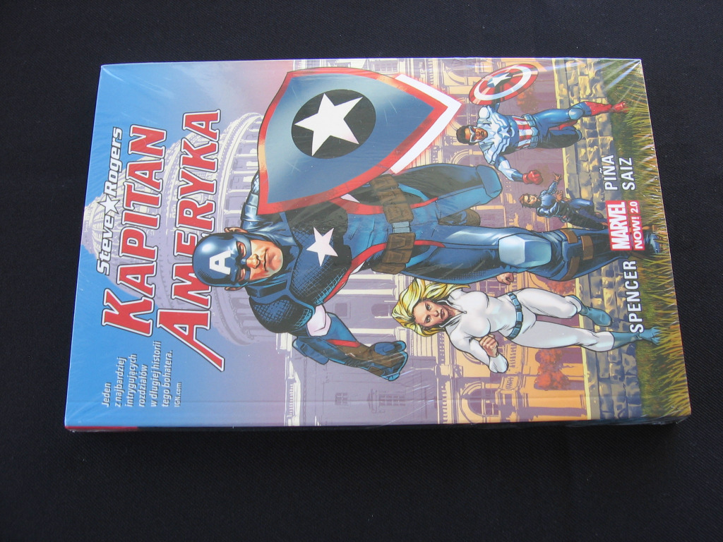 KAPITAN AMERYKA tom 1 Steve Rogers NOWY w folii | Ruda Śląska | Kup ...