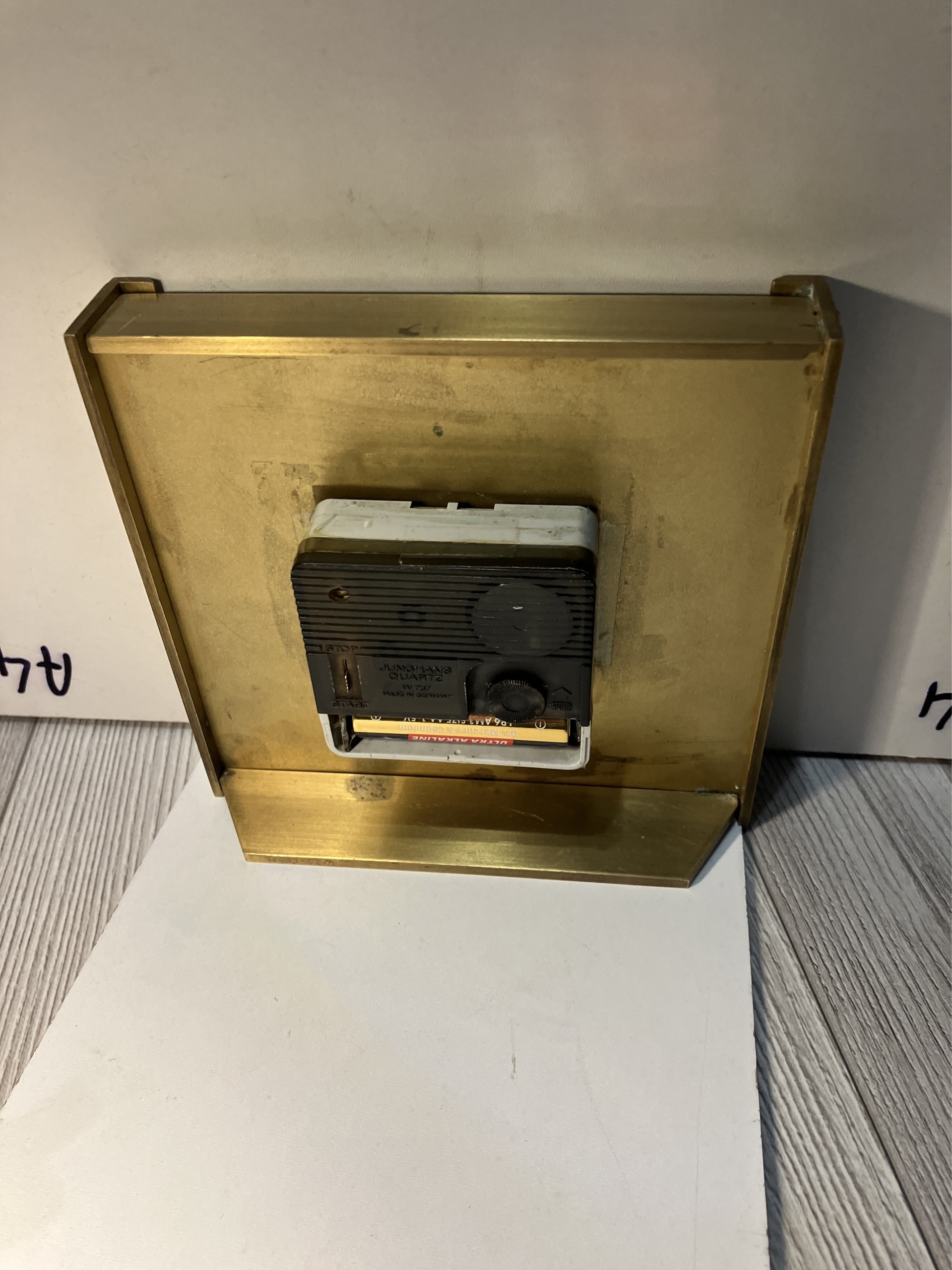 zegar stojący JUNGHANS QUARTZ W757 germany vintage | Kujawy | Kup teraz ...