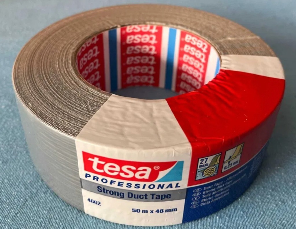 Taśma naprawcza tesa Strong Duct Tape 50m x 48mm | Kraków | Kup teraz ...