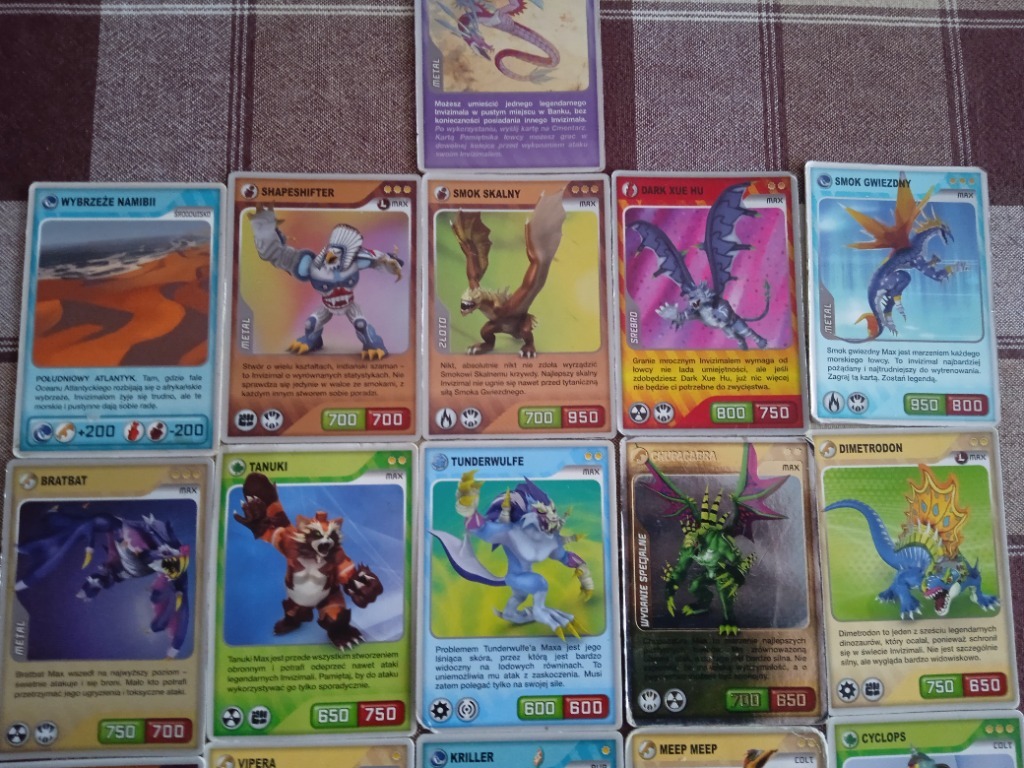 Karty InviZimals | Mielec | Kup teraz na Allegro Lokalnie