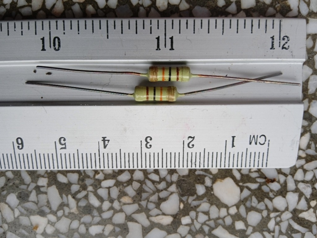 Rezystor opornik 10 kom 0 5 W produkcja PRL | Janów Lubelski | Kup ...