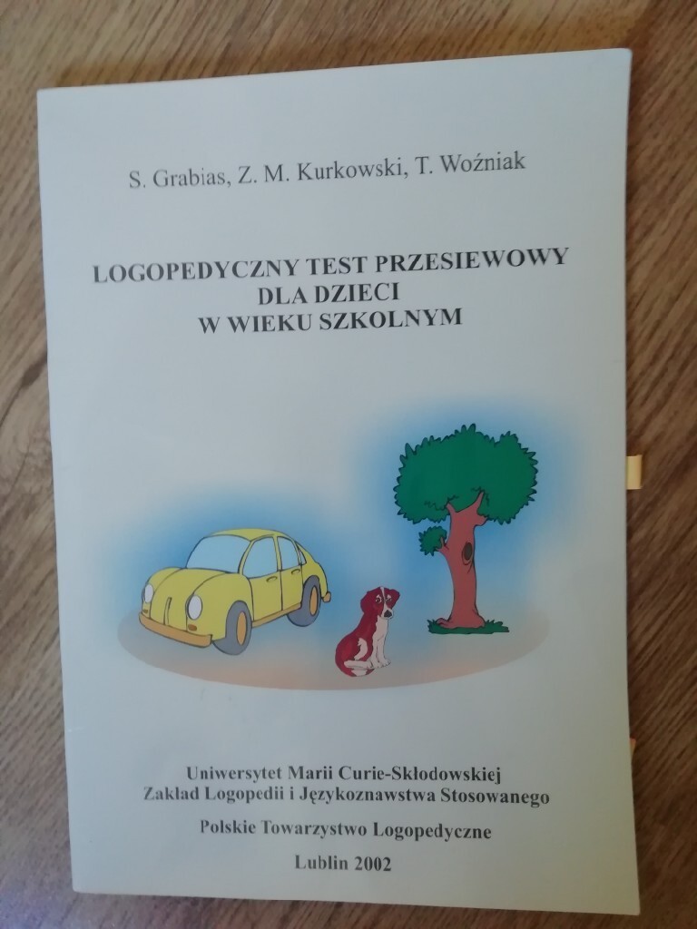 Logopedyczny Test Przesiewowy dla dzieci | Strzyżewice | Kup teraz na ...