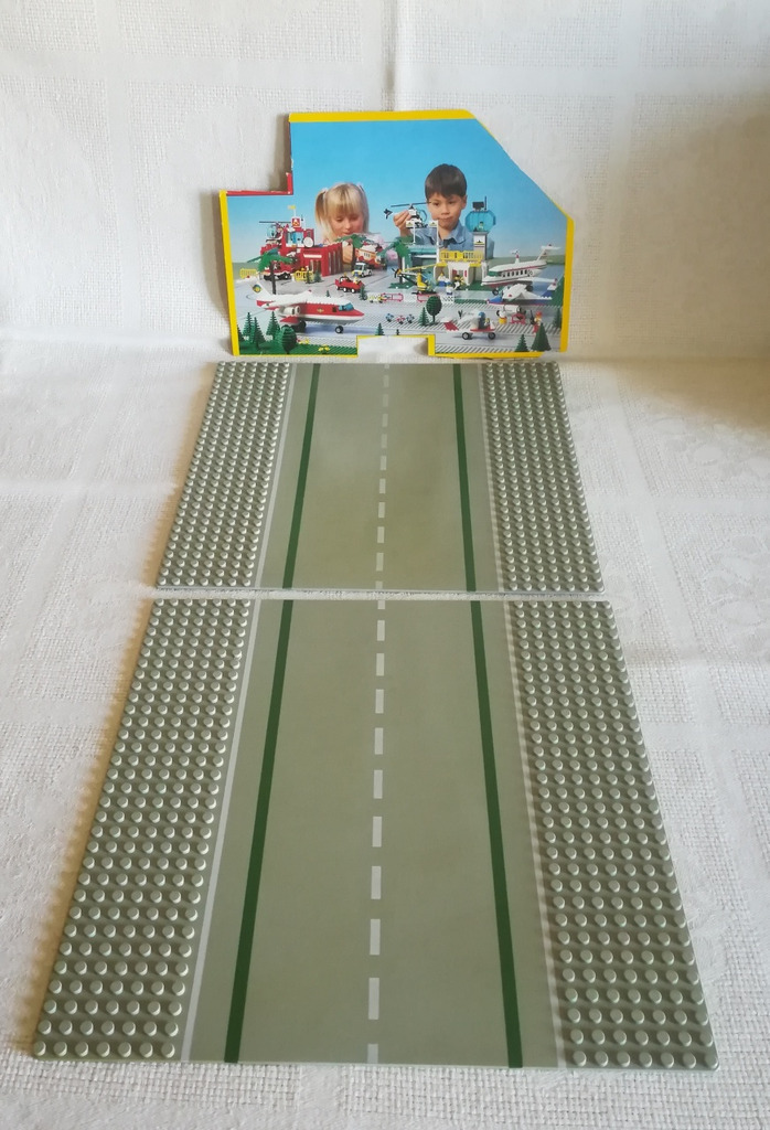 LEGO 6312 Straight Road Plates (1986) UNIKAT | Gdańsk | Licytacja na ...