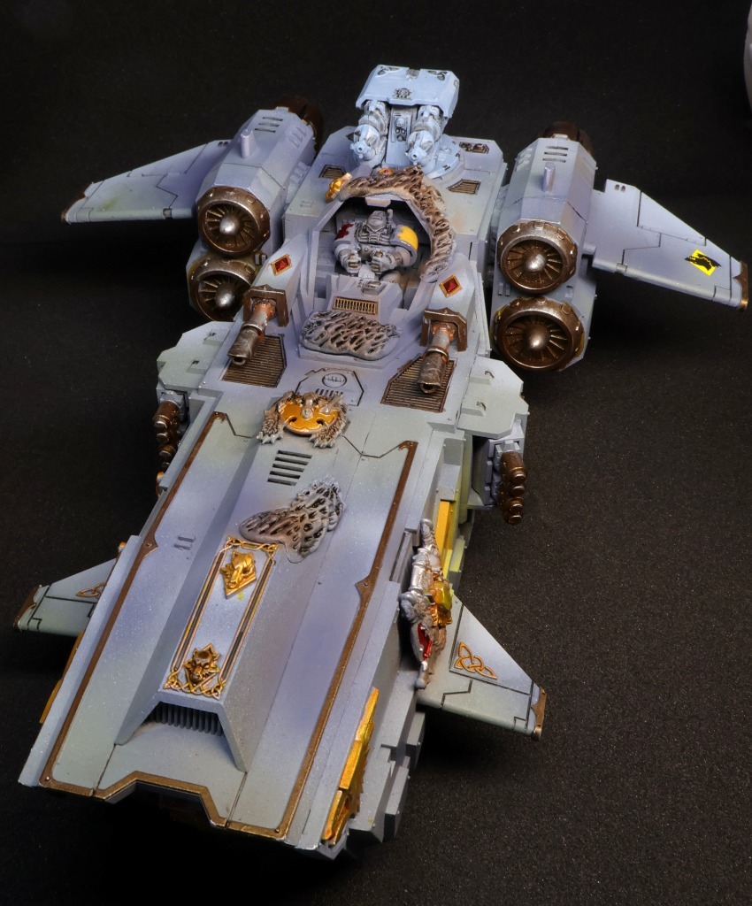 Stormwolf Space Wolves Warhammer 40k pomalowany | Rybnik | Kup teraz na ...