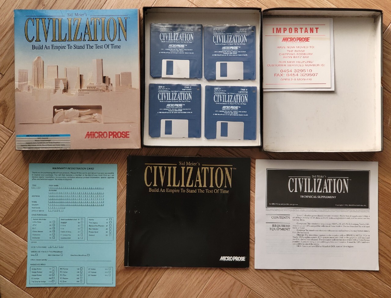 Sid Meier Civilization 1 BIG BOX premierowa UNIKAT | Warszawa ...