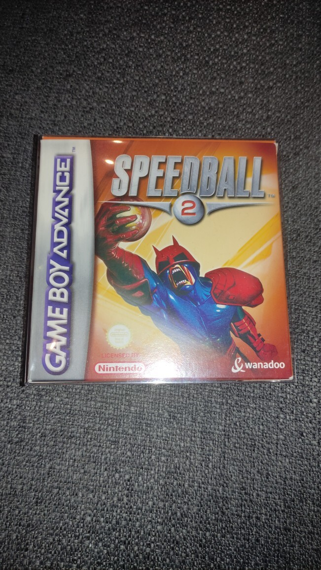 Speedball 2 GBA Game Boy Advance BOX | Nidzica | Licytacja na Allegro ...