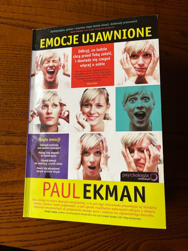Paul Ekman Emocje ujawnione | Wschowa | Kup teraz na Allegro Lokalnie