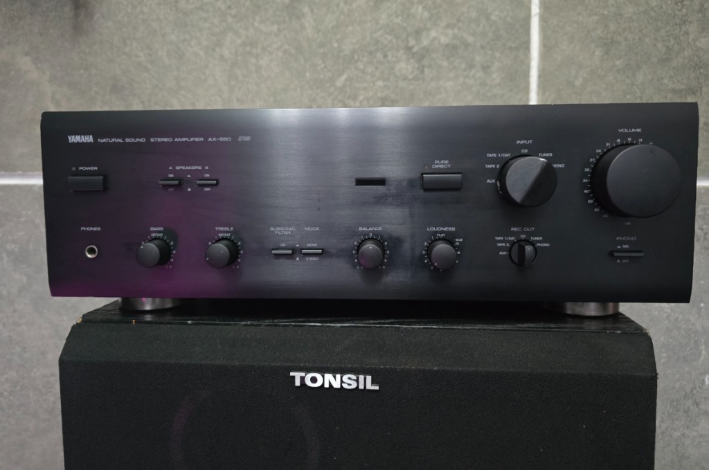 Yamaha AX550 AX 550 Ax550 Wzmacniacz Stereo Amplituner | Gdynia ...