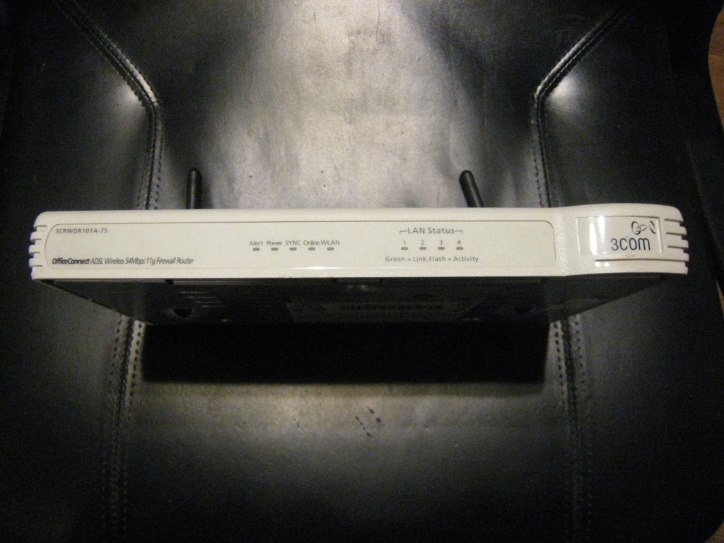 3com Officeconnect ADSL wireless router | Hornówek | Licytacja na ...