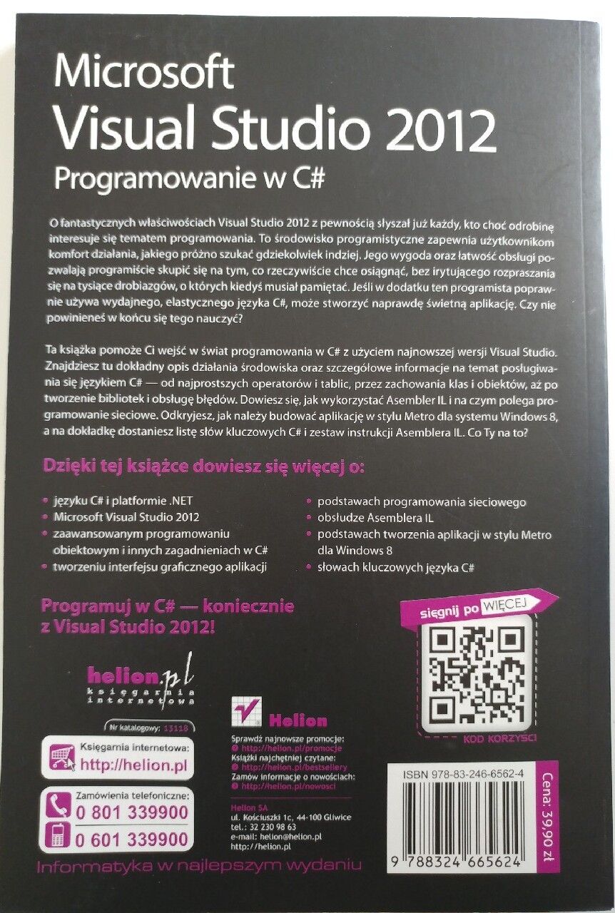 Microsoft Visual Studio 2012 Dawid Farbaniec | Skoczów | Kup teraz na ... Microsoft Visual Studio 2012 Dawid Farbaniec | Skoczów | Kup teraz na ...