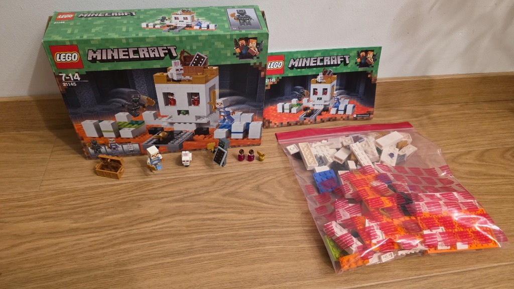 Lego Minecraft 21145 kompletny wraz z pudełkiem | Kraków | Kup teraz na ...