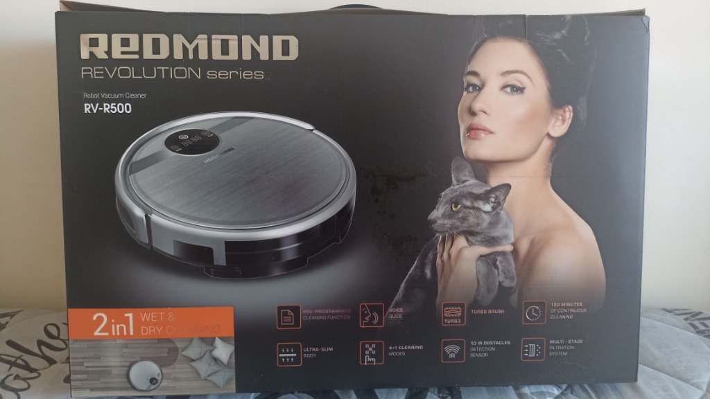 Robot odkurzający Redmond RV-R500 | Bydgoszcz | Kup teraz na Allegro ...