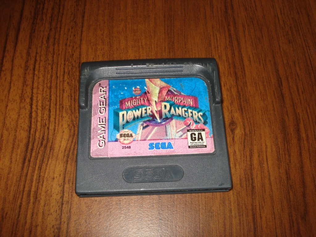 ! POWER RANGERS ! - Sega (Game Gear, Master System) gry ﻿ na Allegro ...