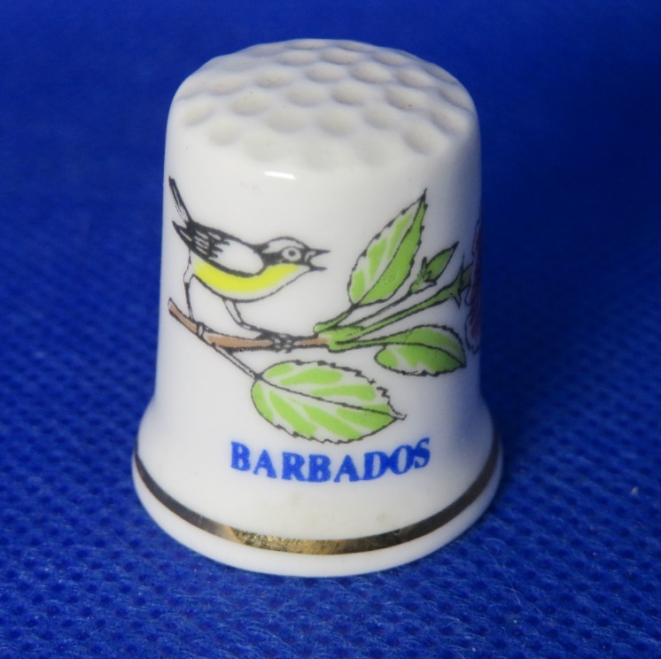 Naparstek Kolekcjonerski Porcela Jill Walker Barbados | Lubień Kujawski ...