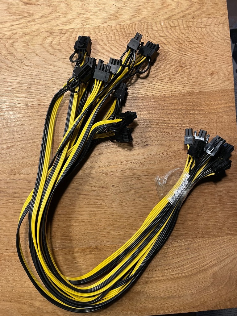 Adapter kabla zasilającego 6 pin na 8 pin (6+2) | Wrocław | Kup teraz ...