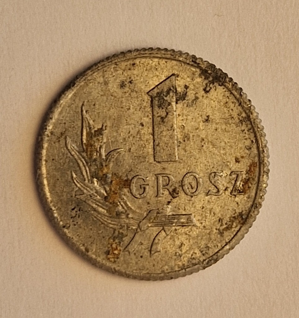 Polska 1 grosz, 1949 | TORZYM | Licytacja na Allegro Lokalnie