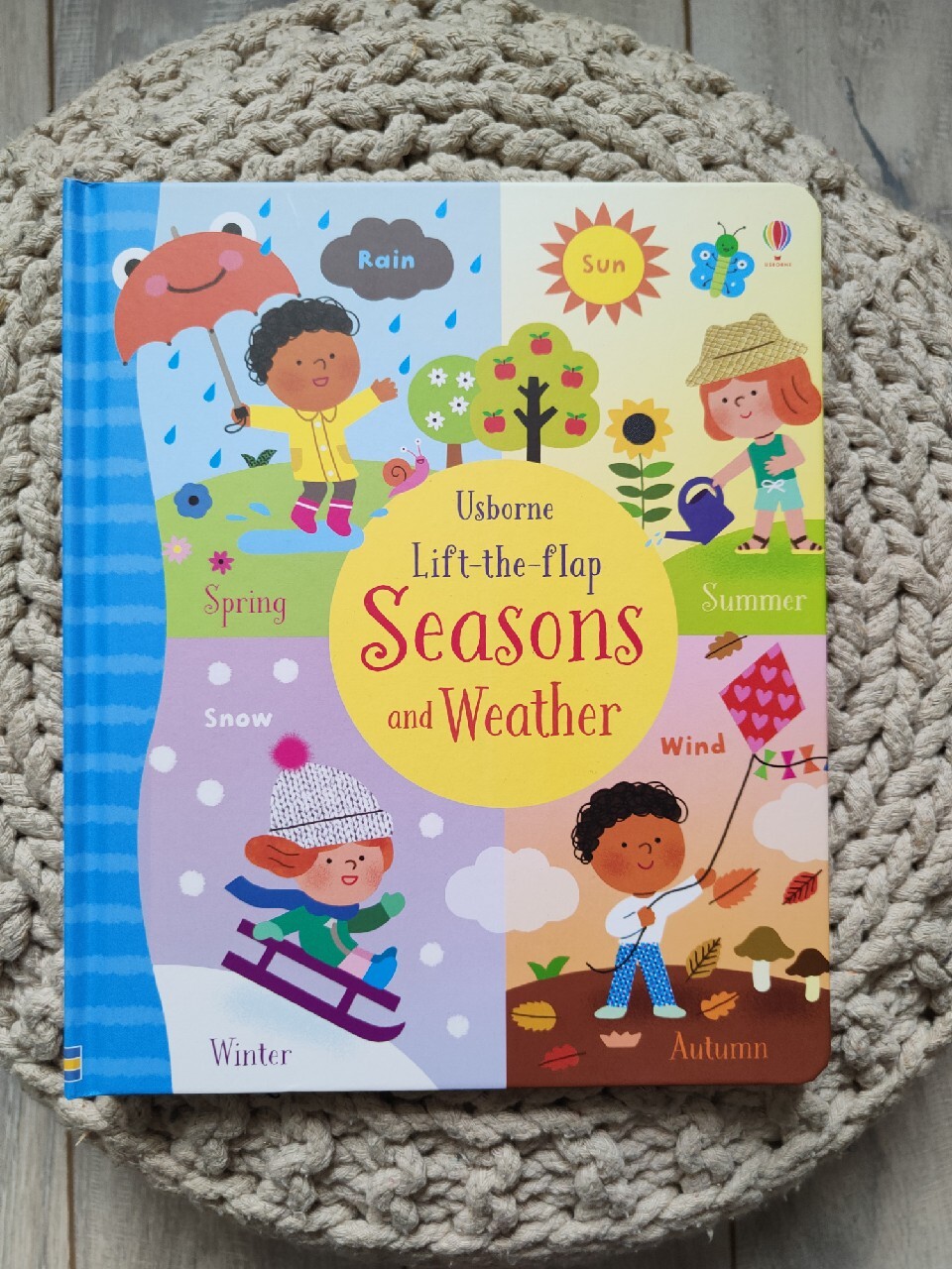 Lift the flap Seasons okienka Usborne | Czaszyn | Kup teraz na Allegro ...