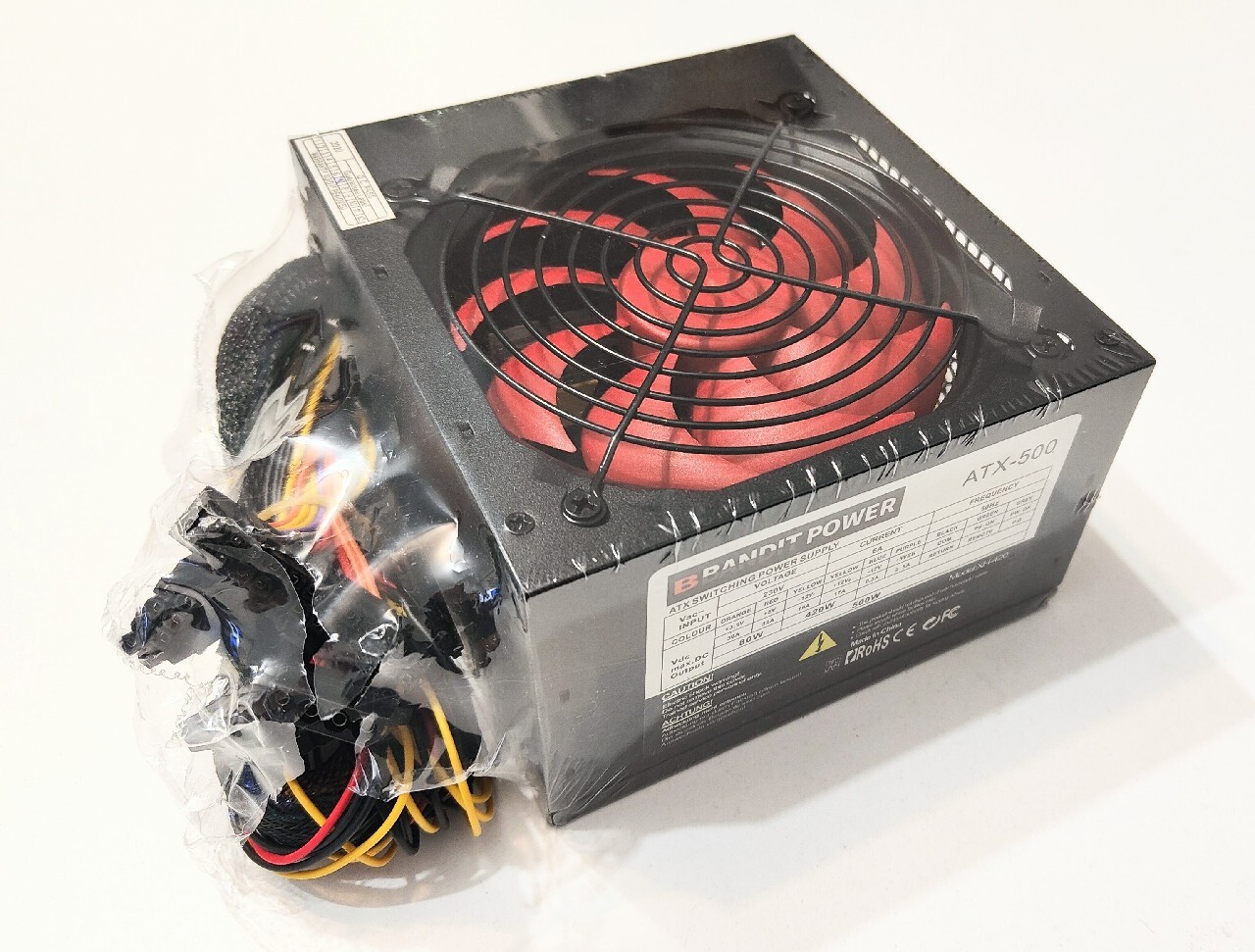 Zasilacz komputerowy ATX 500W Bandit Power XH-420 | Kraków | Kup teraz ...