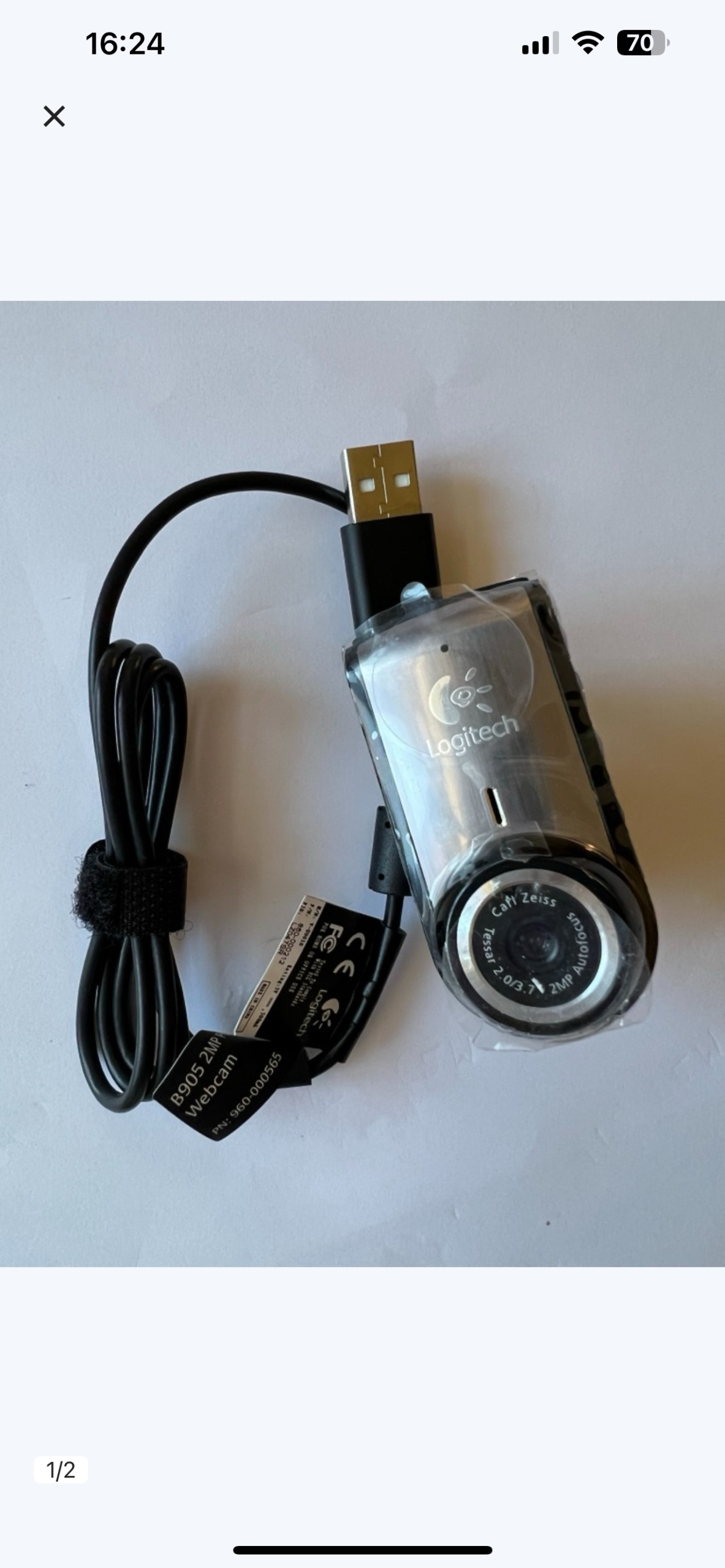 Kamera Internetowa LOGITECH B905 2MP | Stąporków | Kup teraz na Allegro ...