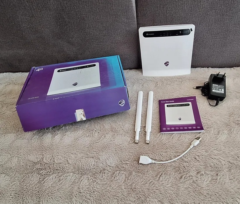 Modem Huawei WiFi z modułem SIM LTE CPE B593 | Józefosław | Kup teraz ...