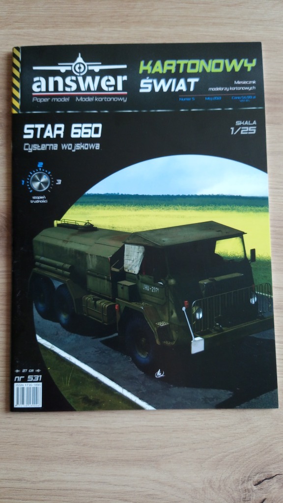 Answer 531 STAR 660 cysterna wojskowa 1 25 | Wejherowo | Kup teraz na Allegro Lokalnie