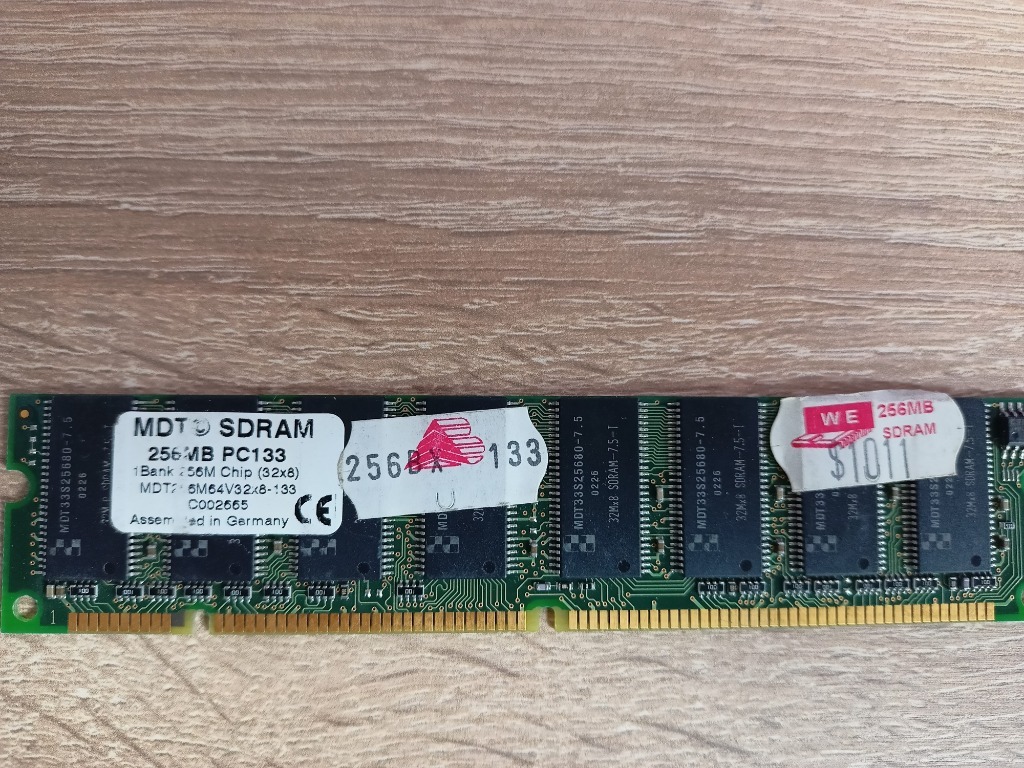 MDT SDRAM 256MB PC133 | Szczecin | Kup teraz na Allegro Lokalnie