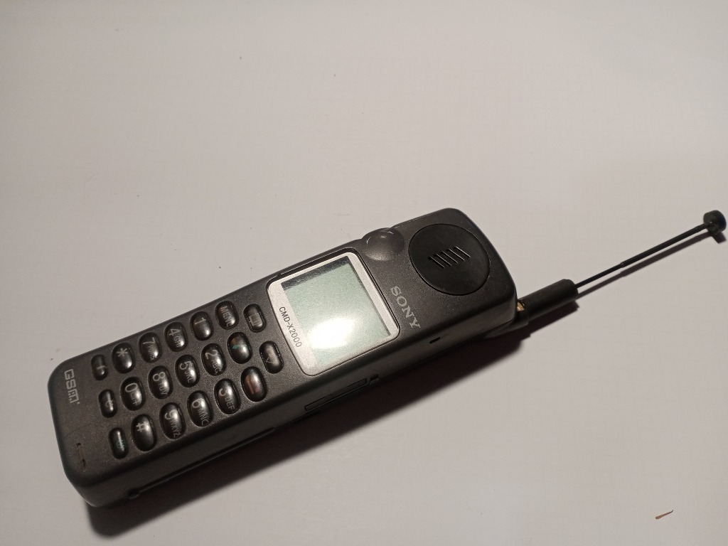 Telefon Sony CMD-X2000 duży z anteną | Książenice | Kup teraz na ...